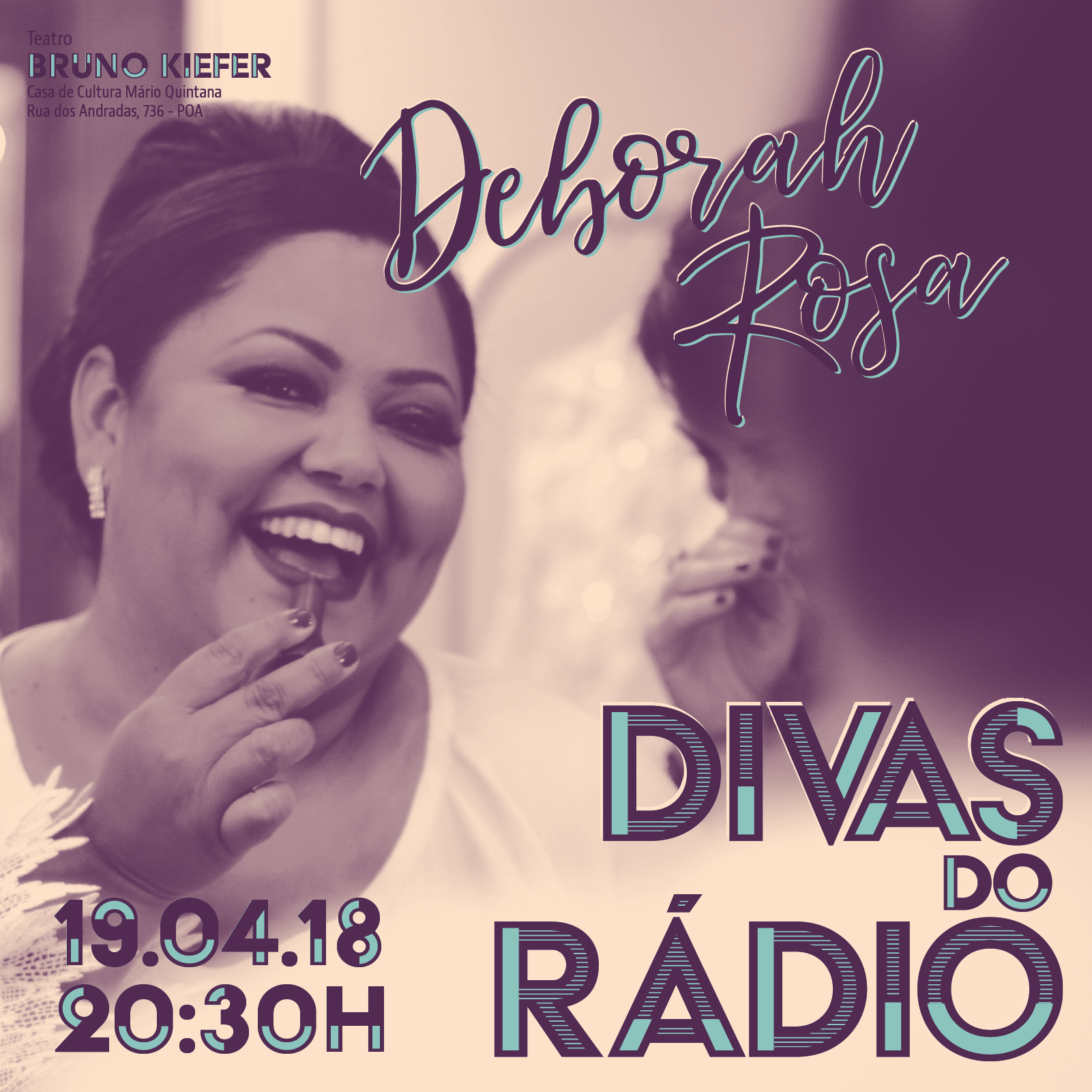 Deborah Rosa apresenta show “Divas do Rádio” em Porto Alegre • Leve-se